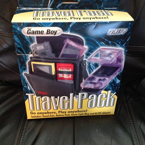 NUBY Original Gameboy Play & Carry Case, Battery Pack, Adaptor, Mag ...