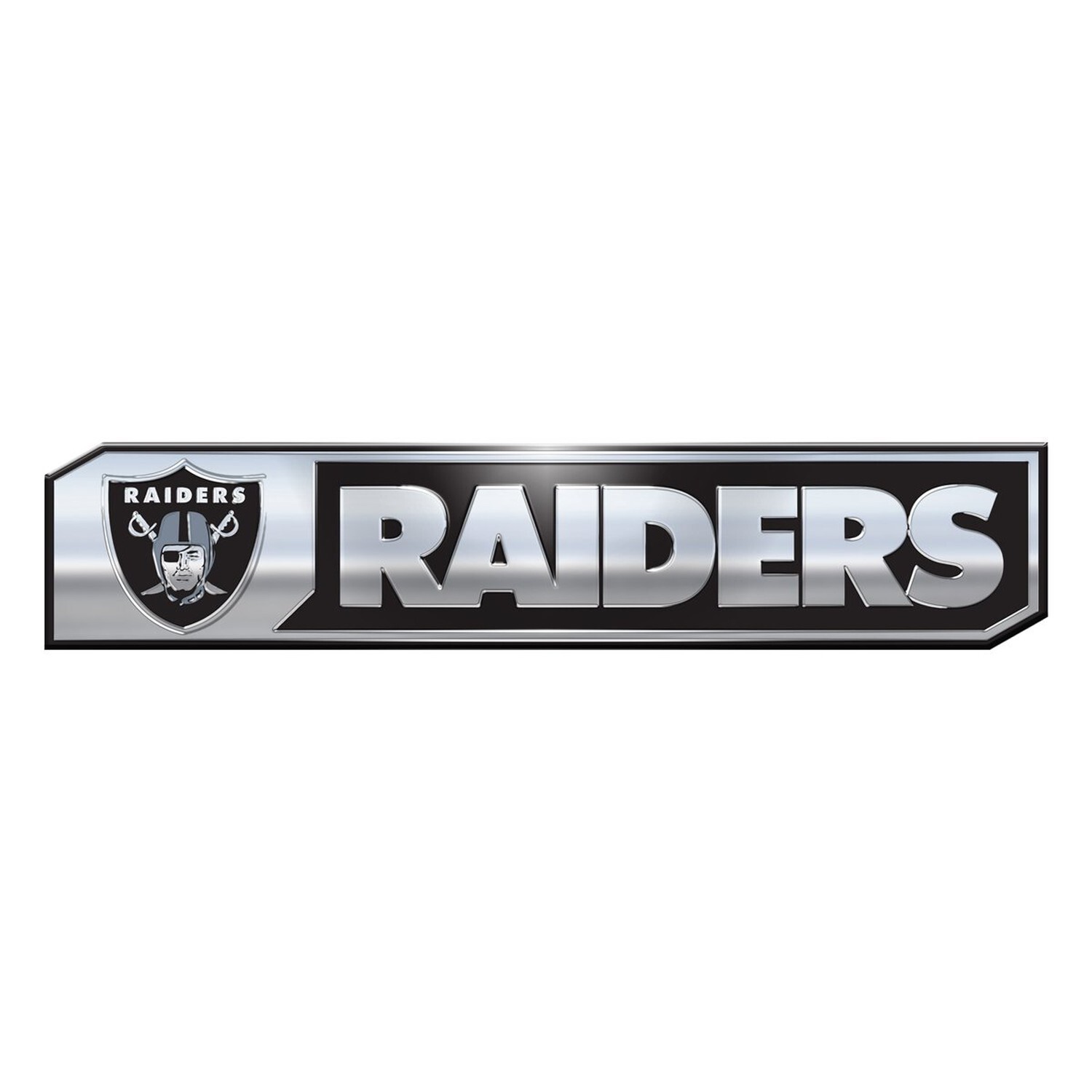 FANMATS NFL Auto NFL Truck Emblem, 2-Pack Las Vegas Raiders 1.75" x 8 ...