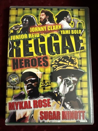 Reggae Heroes DVD Junior Reid, Johnny Clark, Yami Bolo, Mykal Rose ...