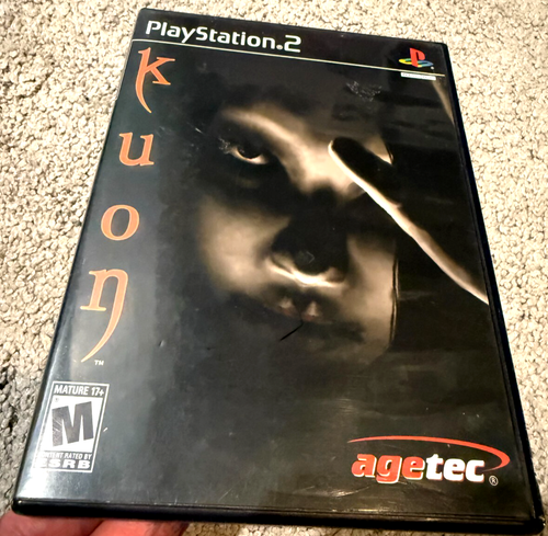 KUON, USA, Playstation 2, PS2, 2004 PRISTINE DISC, CIB w/ Manual ...