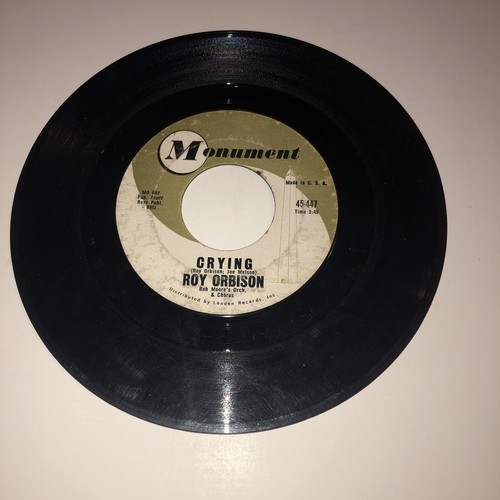 Roy Orbison CRYING / CANDY MAN (ROCK N ROLL 45) Vinyl Record 7” | eBay