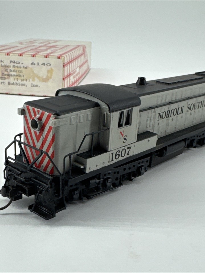HO Stewart custom Norfolk Southern 1607 Baldwin AS-416/616 locomotive ...