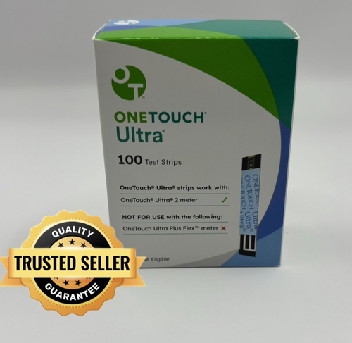One Touch Ultra Blue Blood Glucose Test Strips - 100 Count | eBay