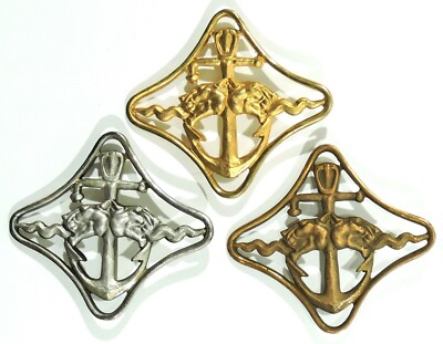 WWII Italian RSA Navy War Badge Set: Battleships | eBay