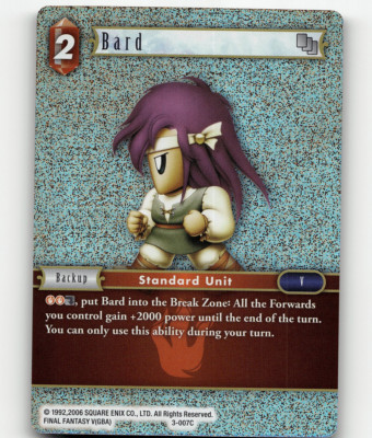 FOIL - Final Fantasy - Bard - Opus III | eBay