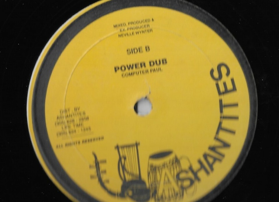 Satta Blue & Joan Rolle "Power of Love" Ashantites (Miami) 12" Reggae ...