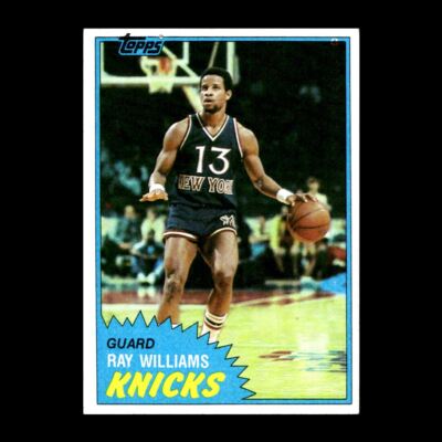 Ray Williams 1981-82 Topps Los Angeles Lakers #28 Nice! 1 | eBay