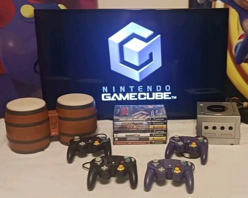 Nintendo Gamecube - Donkey Kong Jungle Beat Bundle W/ Games ...
