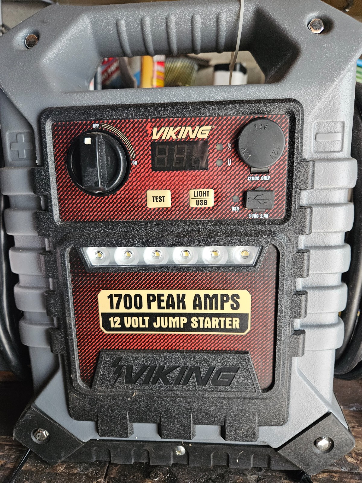Viking 1700 peak amps 12 volt jump starter | eBay
