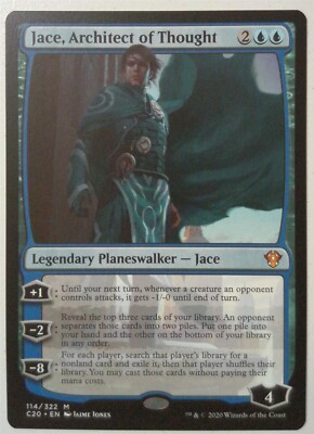 Jace, Architect of Thought *Mythic Rare* Magic MtG x1 Commander 2020 | eBay