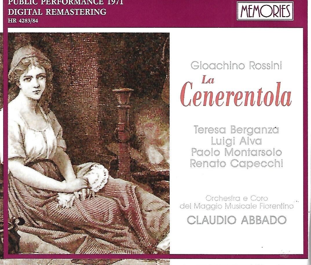 Rossini: La Cenerentola by Claudio Abbado (CD, 1994, 2-Discs ...