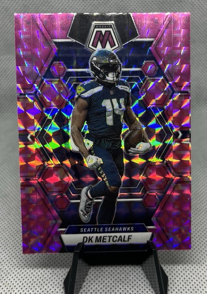 DK METCALF #222 2023 Panini Mosaic Pink Camo Pittsburgh Steelers | eBay