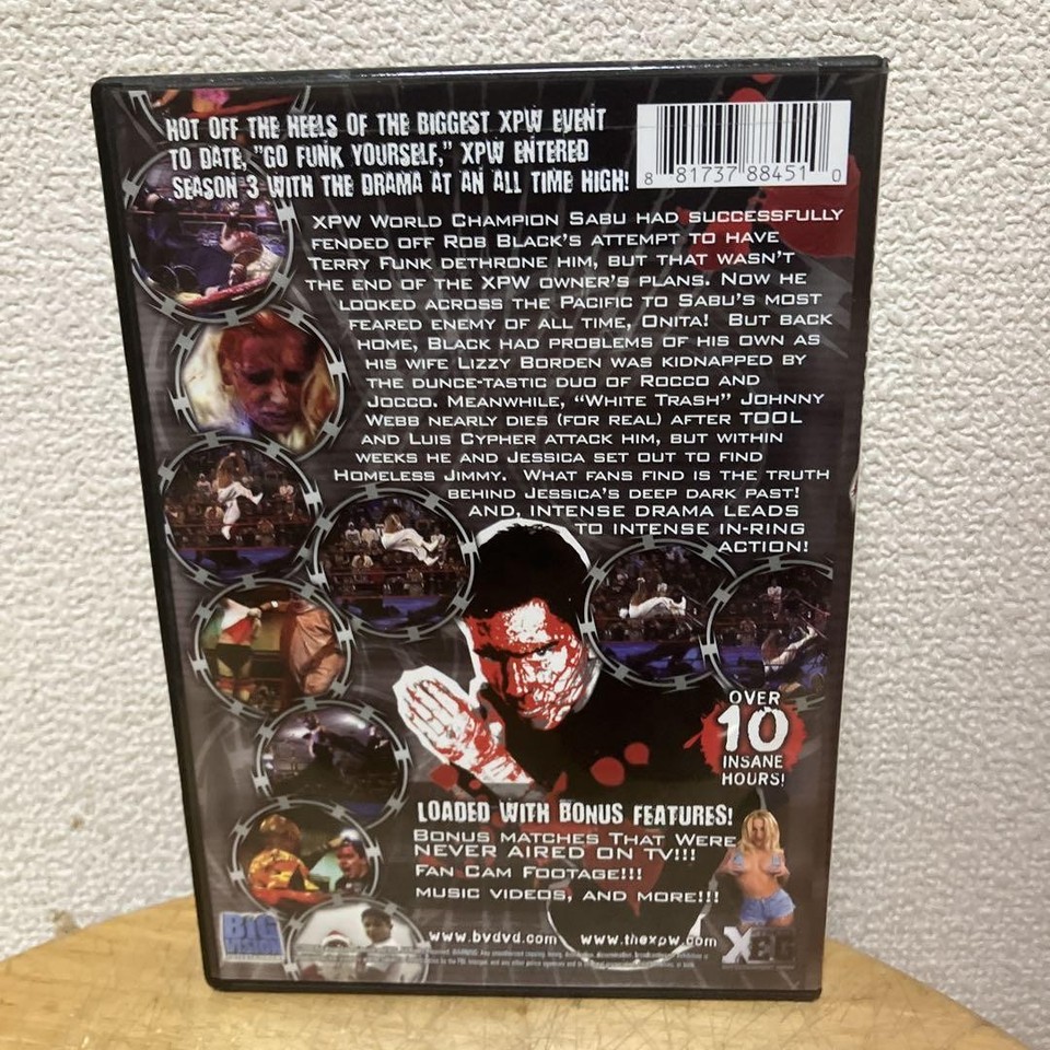 Xpw The Complete 3Rd Season Wrestling Dvd | eBay