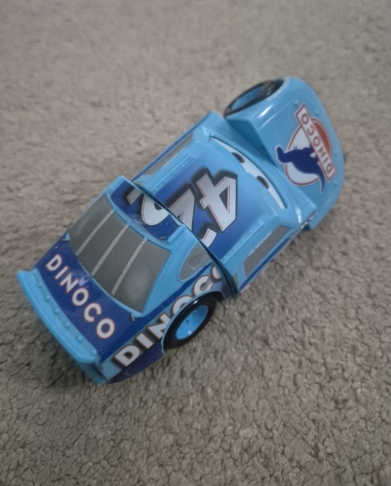 Disney Pixar Cars Movie Toy - Race & ‘Reck Cal Weathers Dinoco #42 | eBay