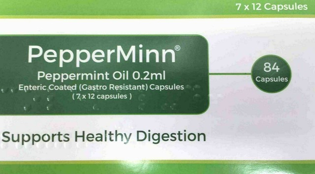 Pepperminn - Peppermint Oil Enteric Coated 84 Capsules for sale online ...