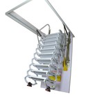 Hidden Telescopic Folding Ladder Attic Loft Wall Ladder Stairs ...
