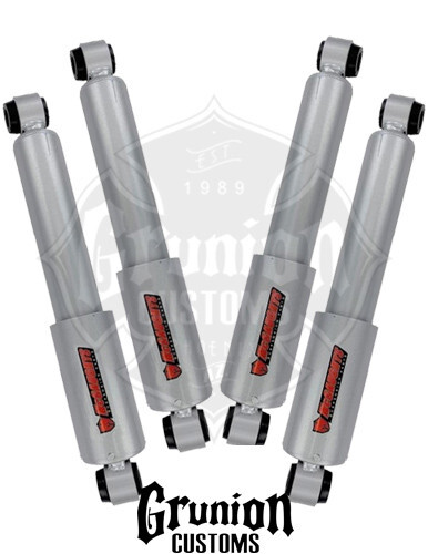 Chevy C10 1960-1987 Bagged Front & Rear Lowering Shocks Up to 7" Drop ...