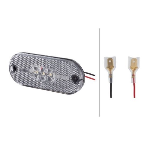 HELLA Feu de position compatibilite avec DAF 2PG 357 009-121 | eBay