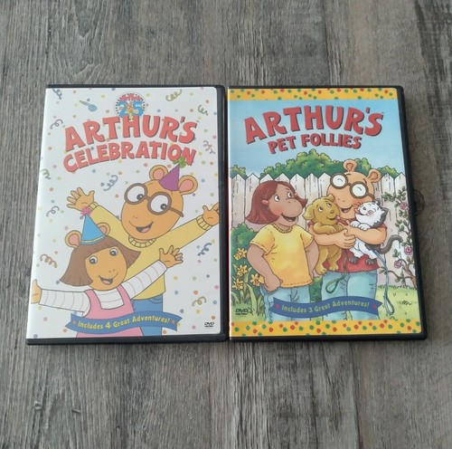 Arthur DVD Lot Of 2 Arthurs Celebration & Arthur's Pet Follies 7 ...