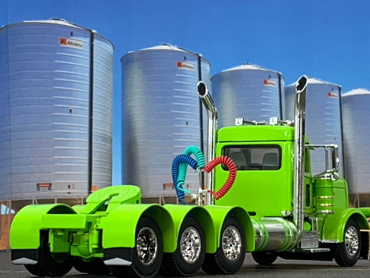 Custom Green Peterbilts