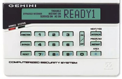 Napco Gemini Alpha/Symbol Keypad (GEM-RP2ASE2) [Open Box] | eBay