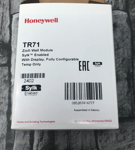 Honeywell TR71 Zio Wall Module Thermostat Newest model 2024 Ships Fast ...