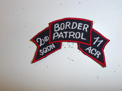 b4242 US Army Cold War Border Patrol Germany 2nd Sqnd 11 ACR Armored ...