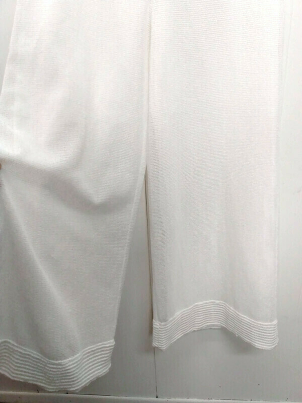 Finders Keepers NWT (Sample) WM 4 Ivory Coconut Pant Wide Leg Palazzo ...