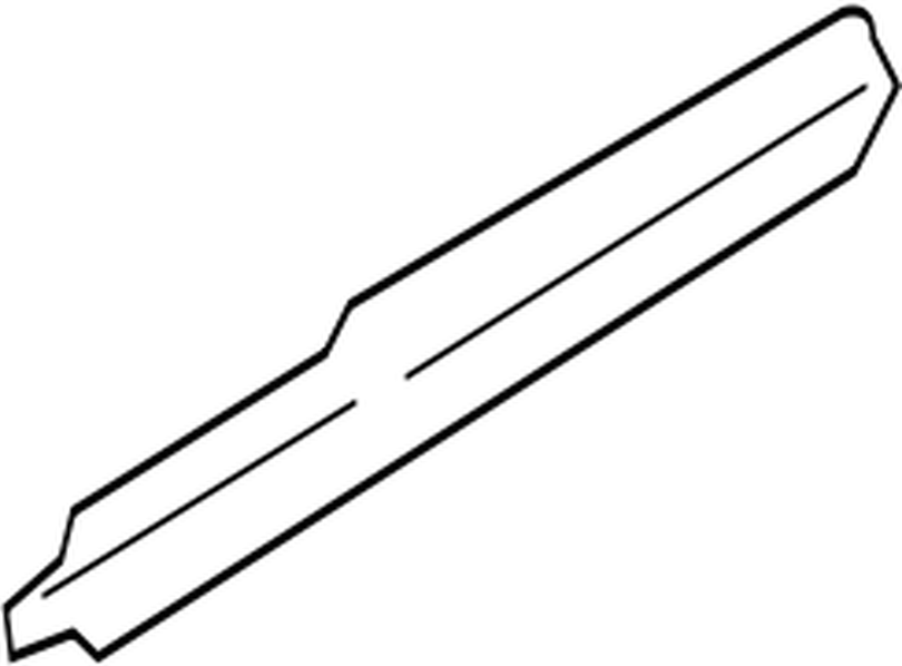 75730-33120 Toyota Moulding assy, rear door belt, rh 7573033120, New ...