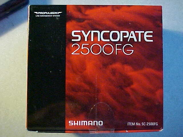 NEW Shimano SC2500FG Syncopate 2500 Spinning Reel, Quick Fire II, 4BB ...