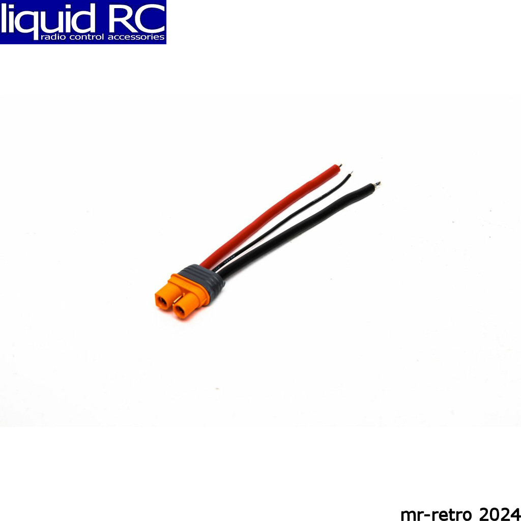 Spektrum XCA306 Ic3 Battery Connector 4 Inch / 100mm; 13 Awg | eBay