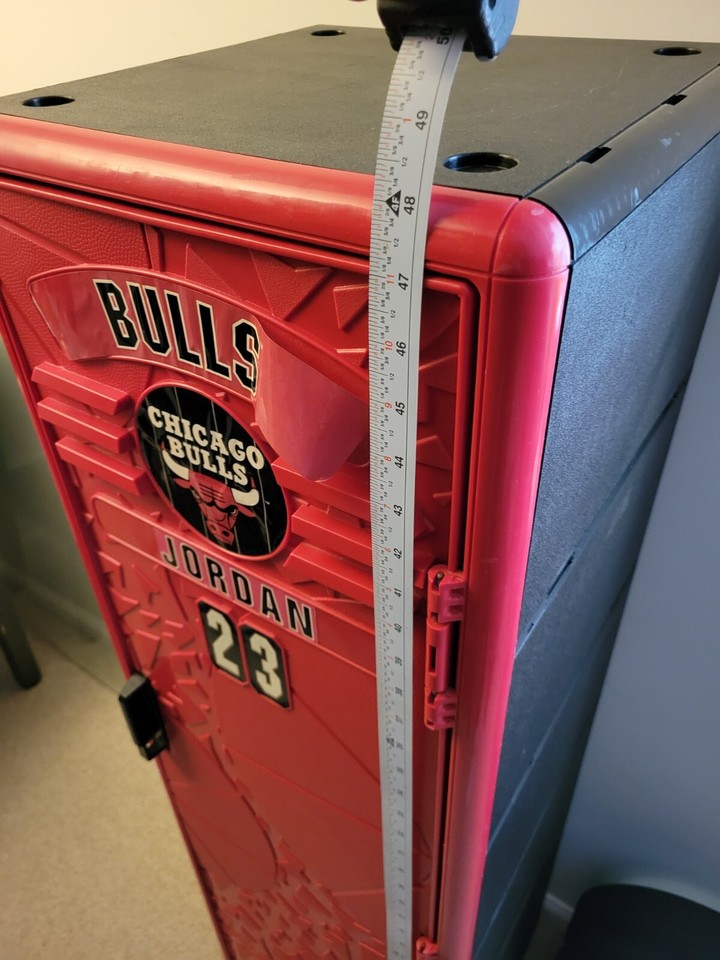 Michael Jordan Chicago Bulls Locker Vintage NICE Condition Suncast NBA ...