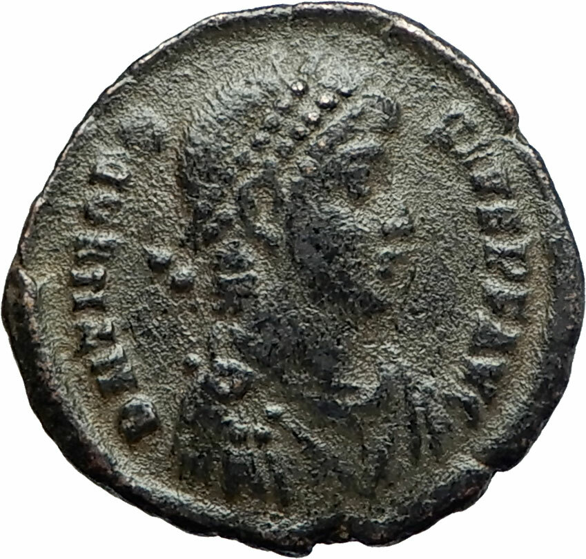 THEODOSIUS I the GREAT379AD Authentic Ancient Roman Coin ...