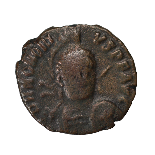 Honorius AE3 Ancient Roman Bronze Coin 393-423 AD RIC.99 Antioch Mint ...