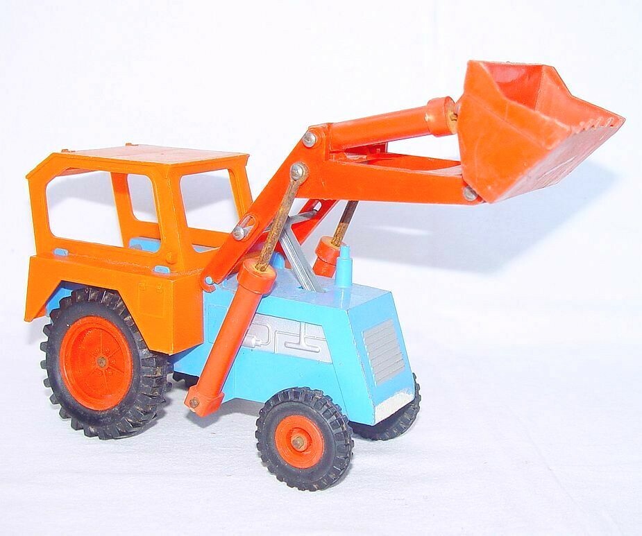 TRIANG Tri-ang England 1:25 FARM & ROAD SITE SHOVEL DIGGER TRACTOR NM ...