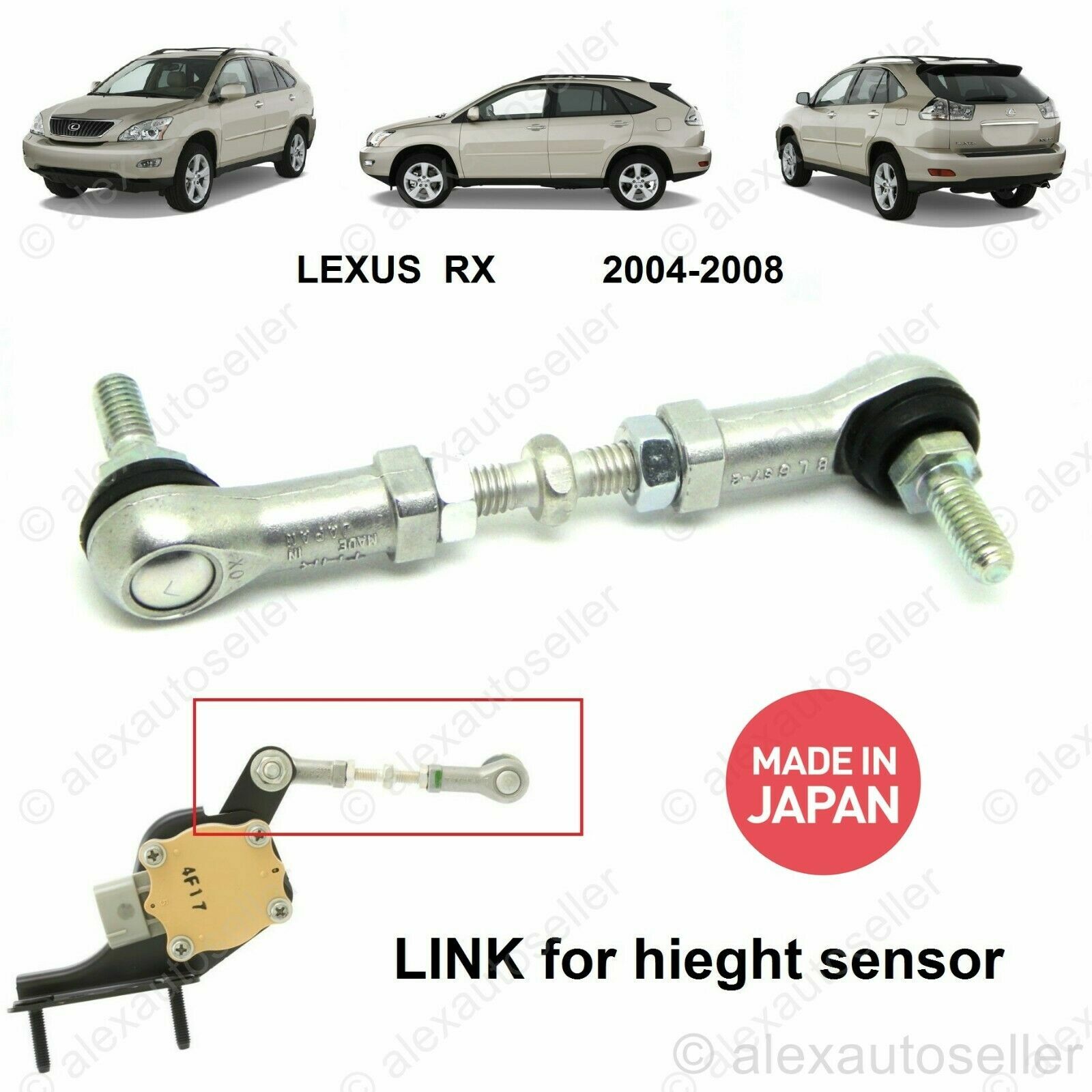 Level Height Sensor Link for Lexus RX300/330/350/400h 89407-48030 89407 ...