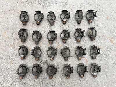 Antique 1955 Reliable Model C 165* Brass Upright Fire Sprinkler Head | eBay