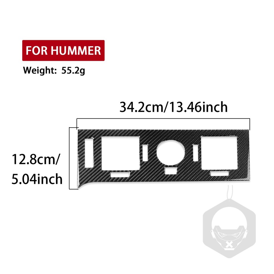 Center Console Air Vent Outlet Panel Trim For Hummer H2 08-09 Real ...