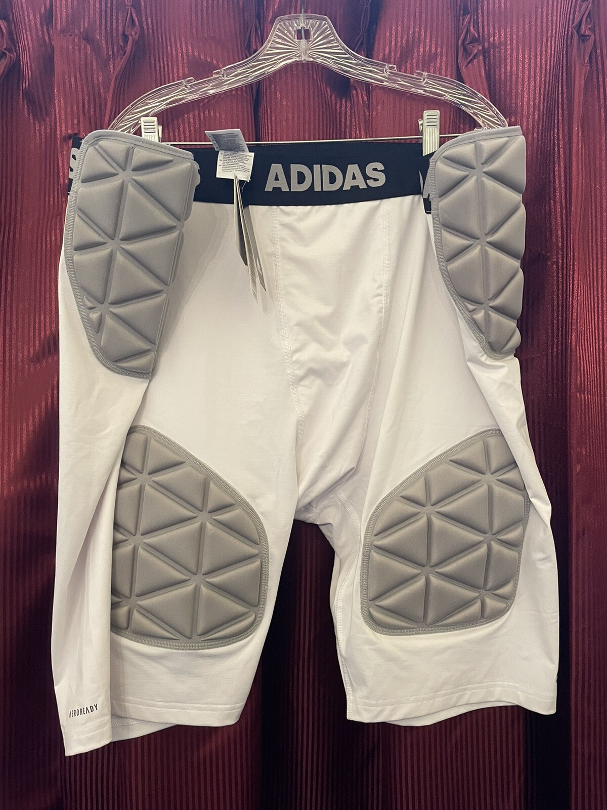 Adidas Tech Fit Smash Pad Girdle Compression Shorts Men Football 4XL ...