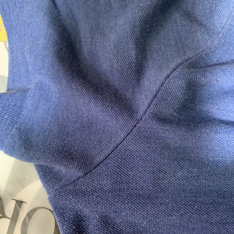 Auth Burberry Brit Mens Polo Shirt 100% Cotton Very Soft (M)Well Cared ...