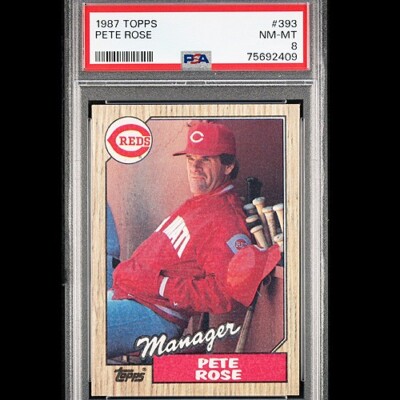 Pete Rose Manager Baseball Card #393 | eBay