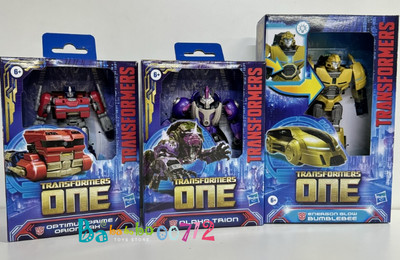 Hasbro Transformers One ALPHA TRION ENERGON GLOW BUMBLEBEE OPTIMUS ...