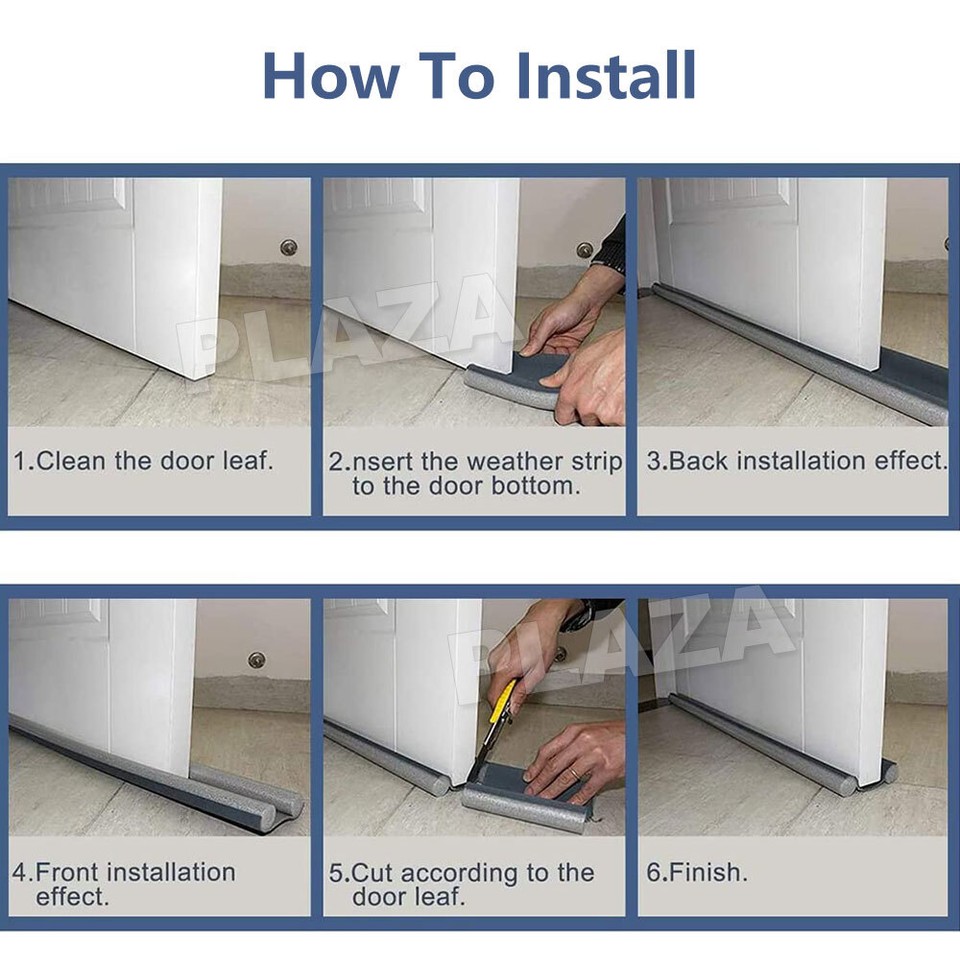 AU Door Bottom Sealing Strip Guard Wind Dust Threshold Seal Draft ...