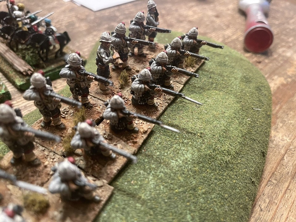 28 MM well painted metal British Colonial Highlanders. | eBay