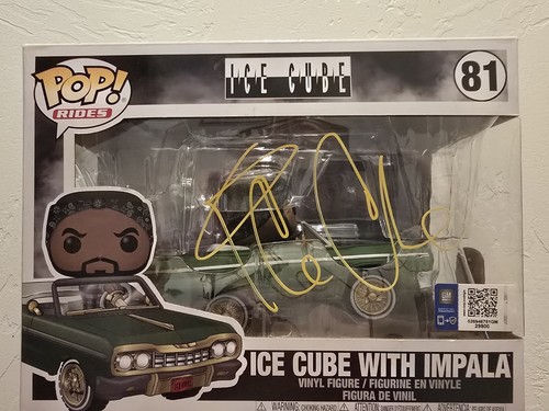 ICE CUBE signed autographed Funko Pop with Impala 81 NWA RAP RARE NIB ...