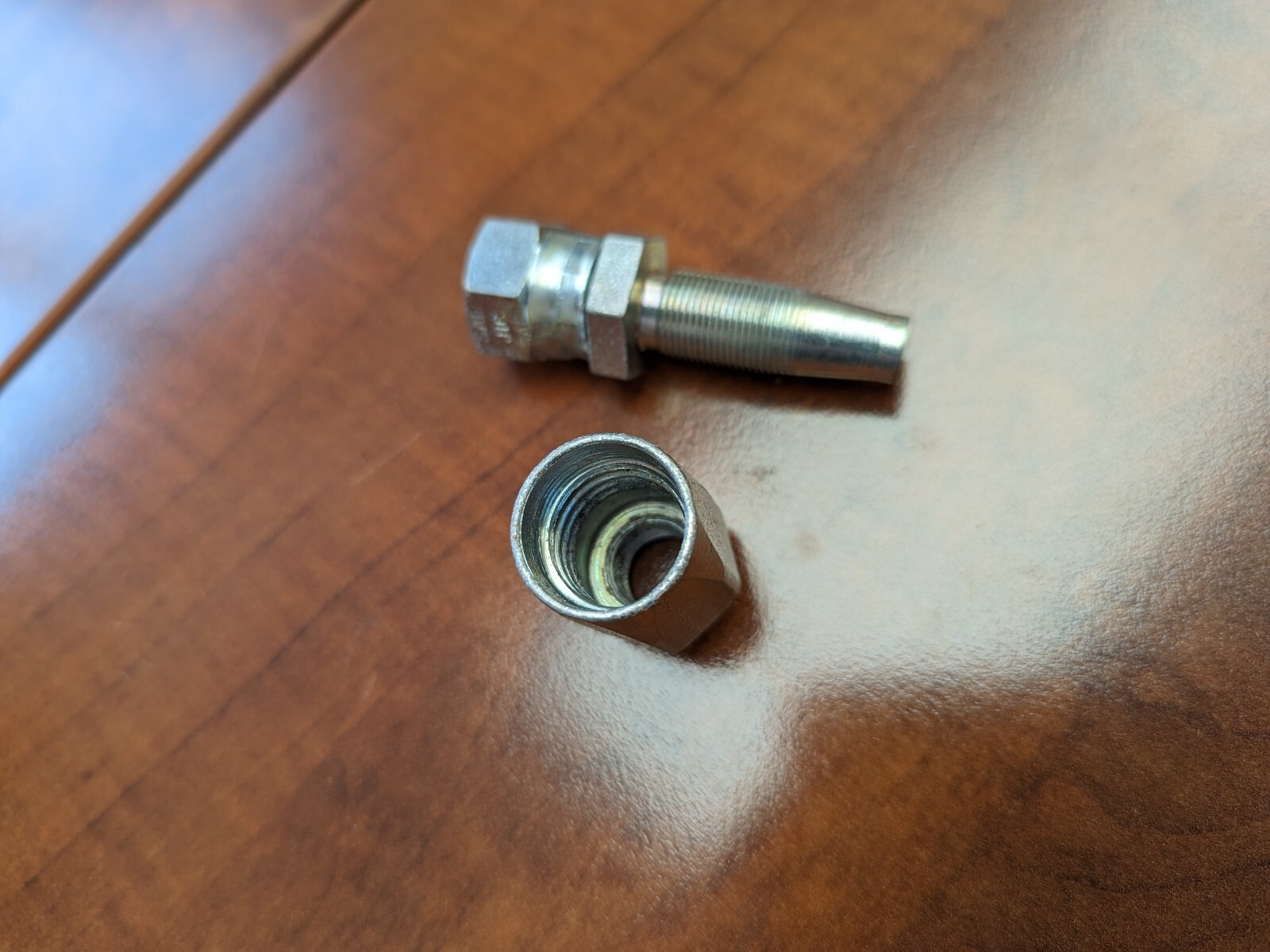 R5-08-668 Parker Reusable Field service Fitting 13/32 hose to # 8 JIC ...