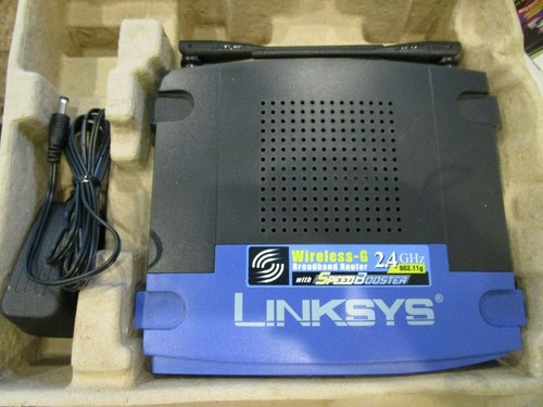 Linksys by Cisco G Wireless Router Speed Booster in Box No CD-ROM ...