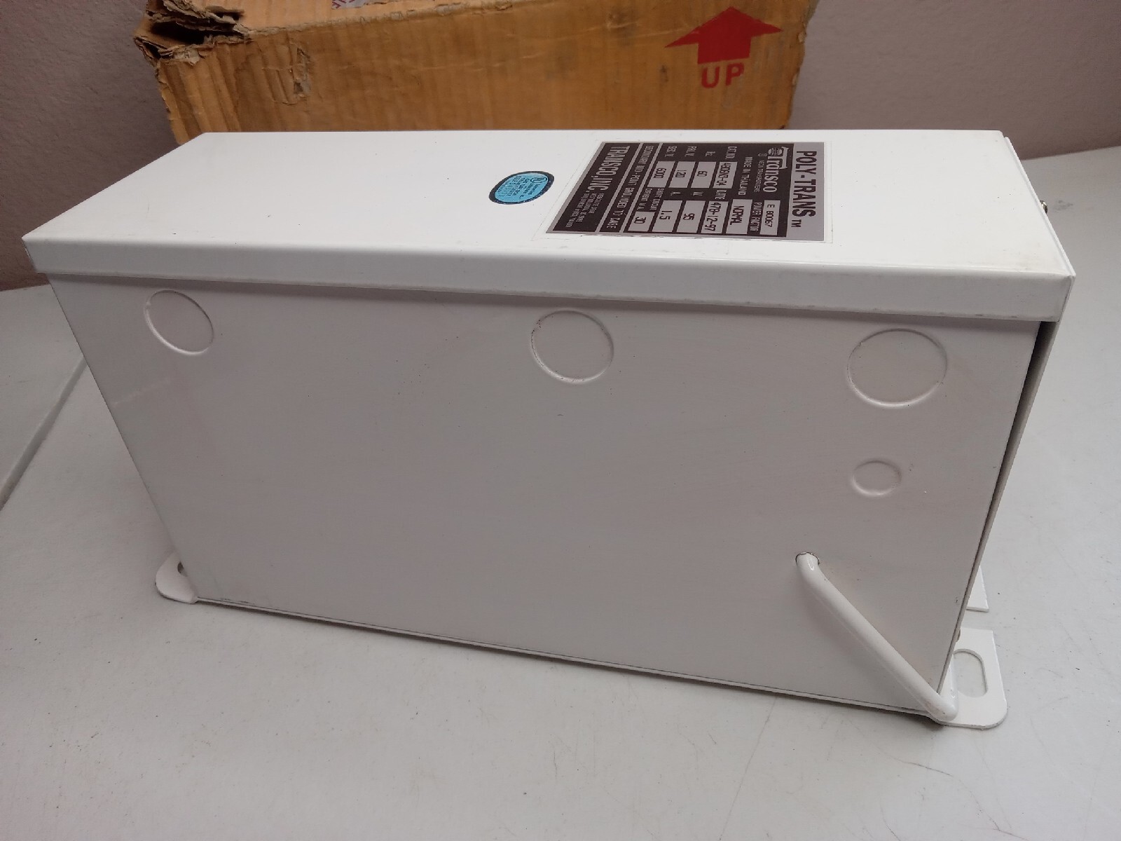 Transco Poly-Trans 4B06N3-04 Neon Tube Sign Transformer 120V to 6000V ...