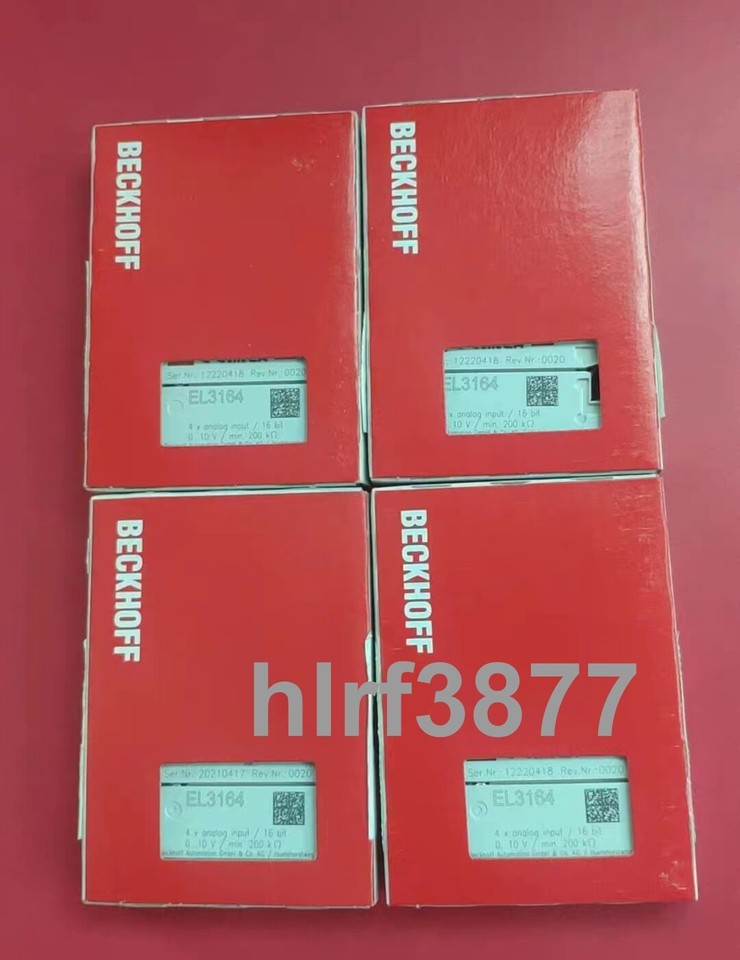 New For Beckhoff EL3164 PLC Module EL 3164 Free Shipping In Stock | eBay