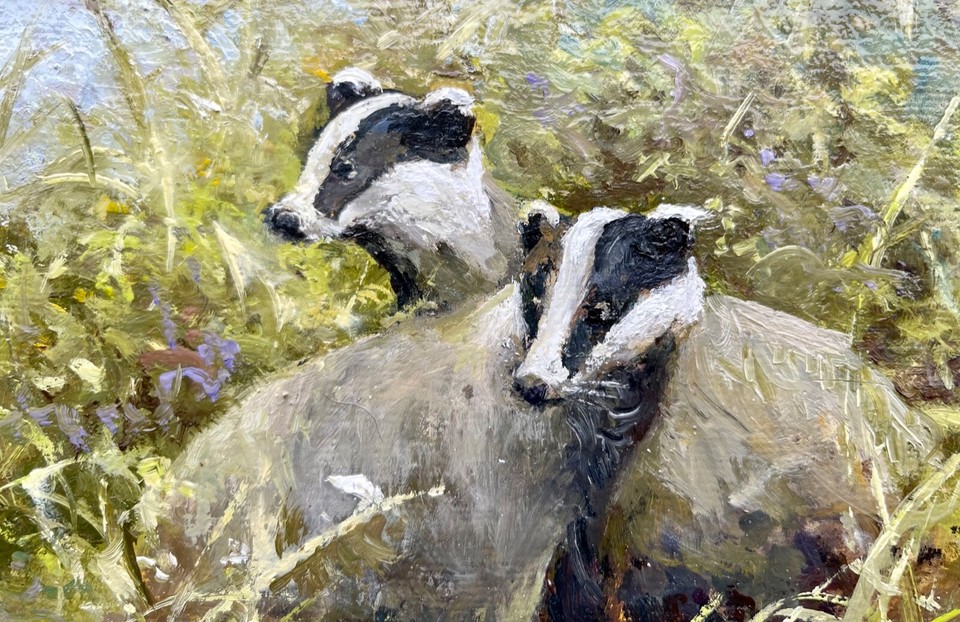 Original Painting Wall Art Vintage Decor Home Hand Made Landscape ...